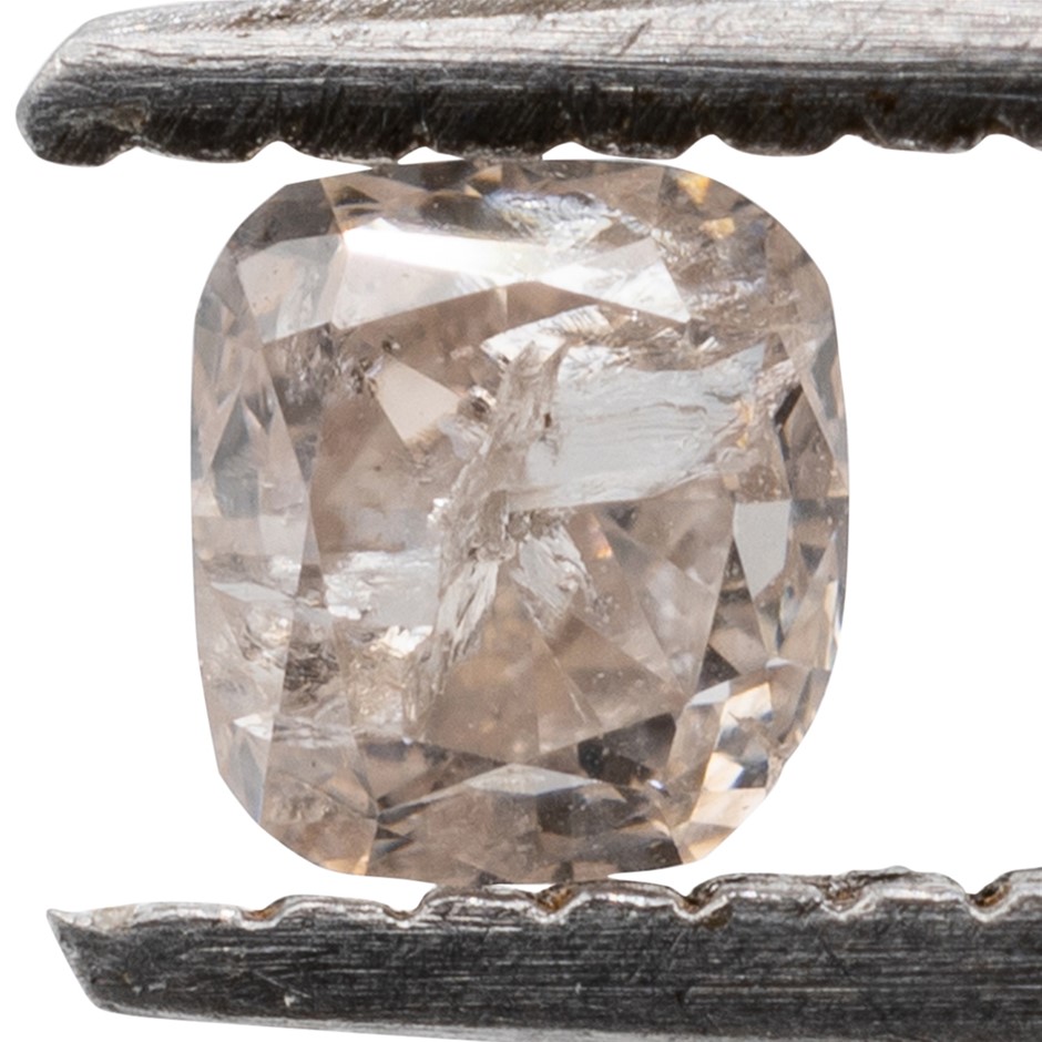 0.20ct Genuine Untreated Pink Champagne Diamond Auction (0001-2563830 ...
