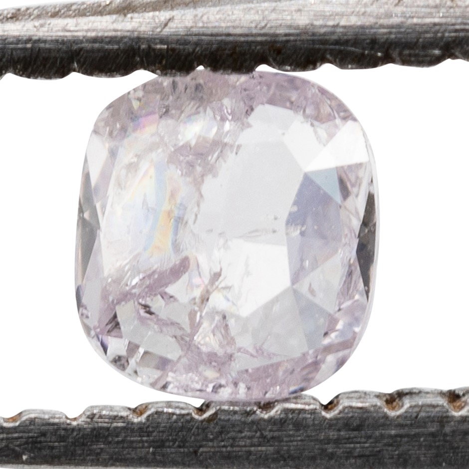 0.10ct Genuine Untreated Purple-Pink Diamond Auction (0001-2564941 ...