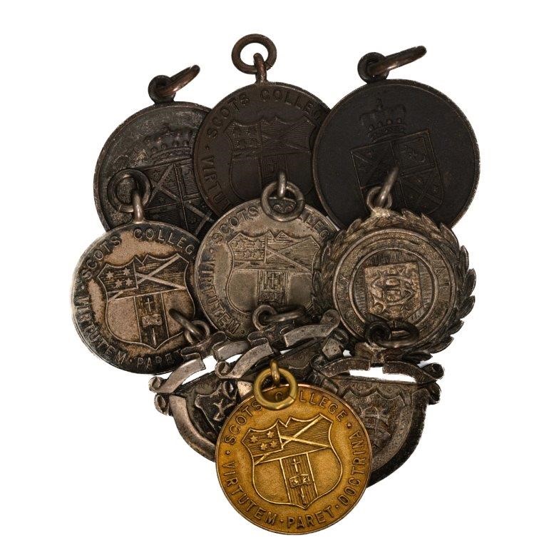 Approx. 10 x asstd school sporting medals (Douglas Family group ...