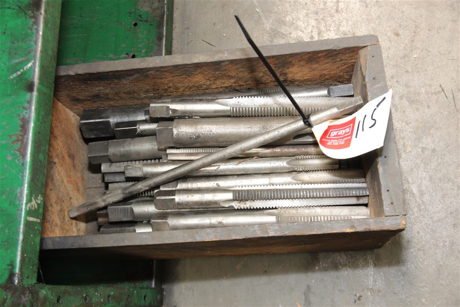 Quantity of Assorted Long Series Taps Auction (0115-5058494) | Grays ...