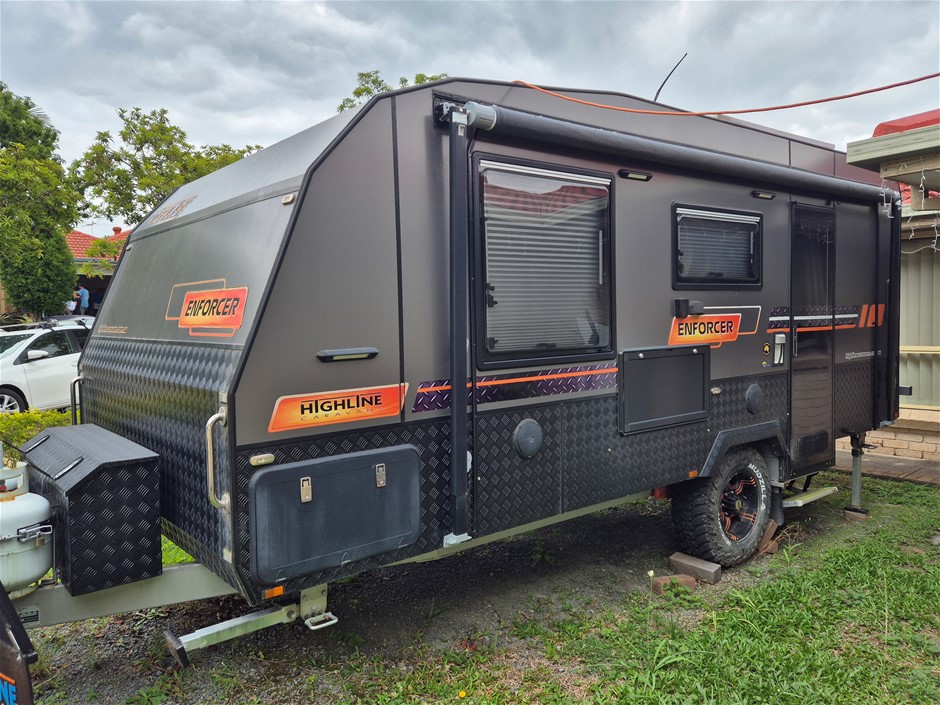 2019 HIGHLAND ENFORCER CARAVAN Auction (0001-50082108) | Grays Australia