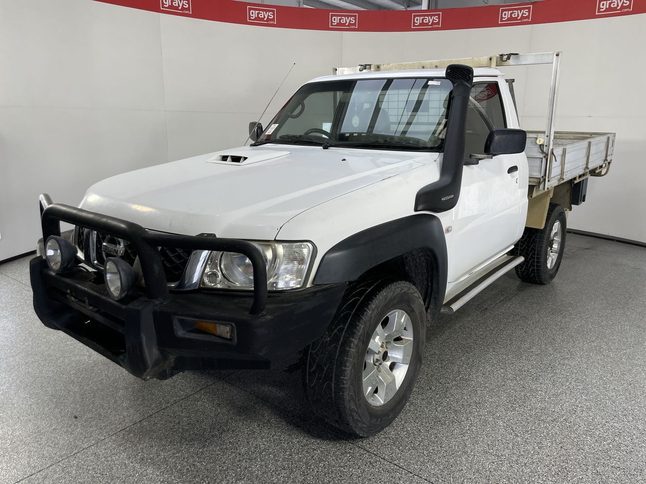 2011 Nissan Patrol DX Turbo Leaf Cab GU Turbo Diesel Manual Cab Chassis ...