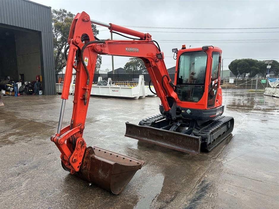 Kubota U45-3SS Mini Excavator Auction (0004-3031628) | Grays Australia