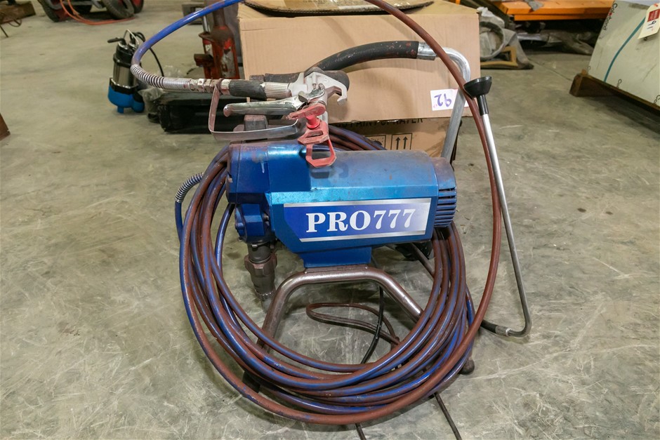 PRO 777 Airless Paint Sprayer Auction (0092-5058208) | Grays Australia