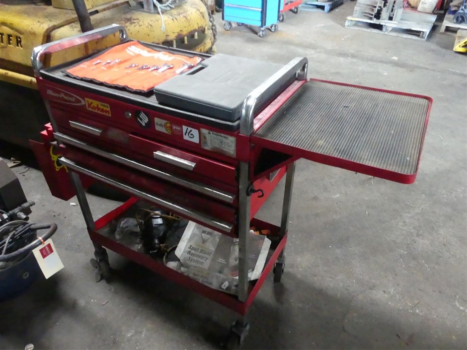 Blue Point Mechanics Workshop Tool Box And Contents Auction (0016 ...