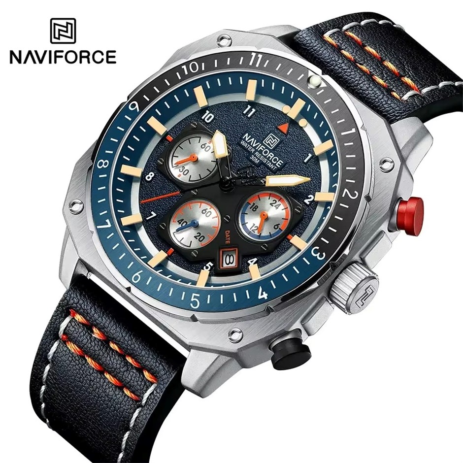 NEW Blue NAVIFORCE Multifunction Men's Watch Auction (0021-2562940) | Grays Australia