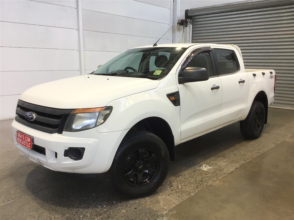2013 Ford Ranger XL 4X4 PX Turbo Diesel Automatic Dual Cab Auction ...