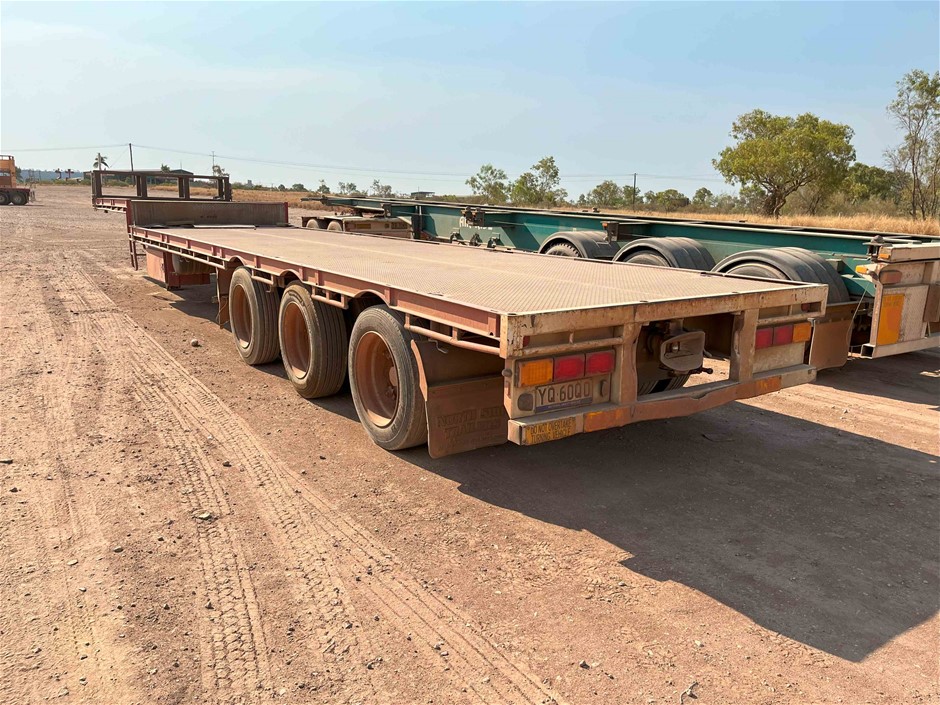 2007 Southern Cross Standard Tri Axle Triaxle Drop Deck Trailer Auction ...