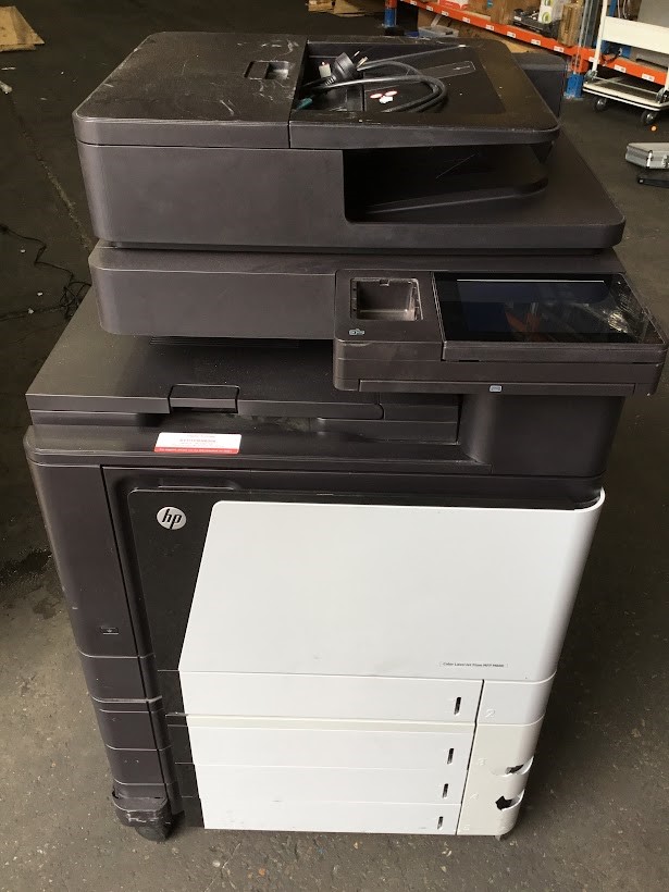 HP Color LaserJet Flow MFP M880 Multifunction Printer Auction (0004 ...