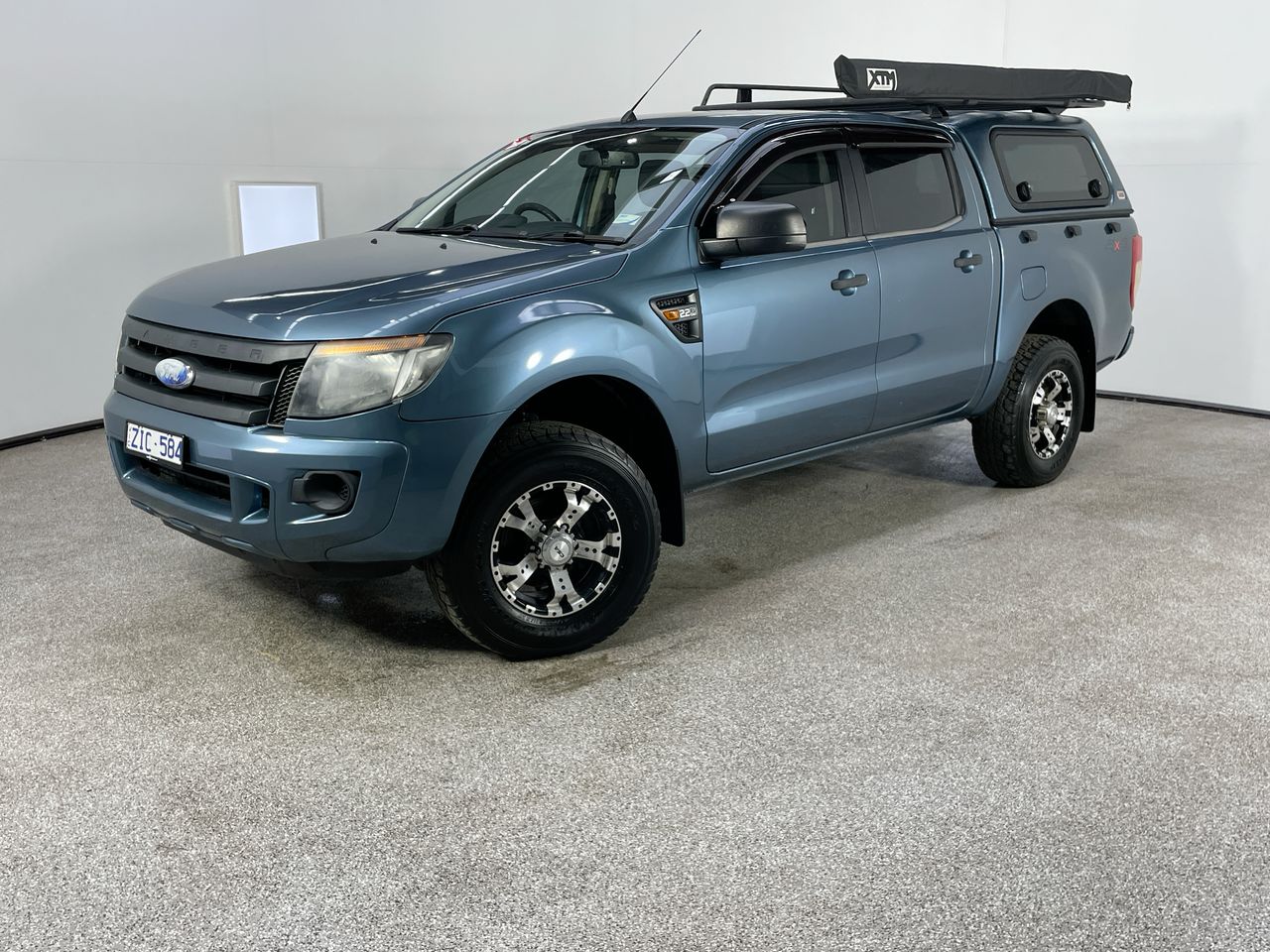 2012 Ford Ranger XL 4X4 PX Turbo Diesel Automatic Dual Cab Auction ...