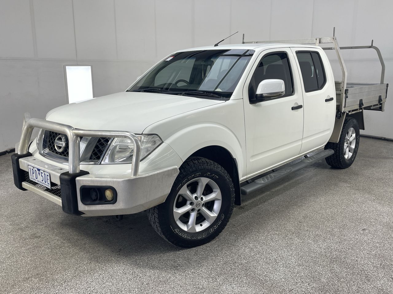 2012 Nissan Navara 4X4 ST D40 Turbo Diesel Manual Dual Cab Auction ...