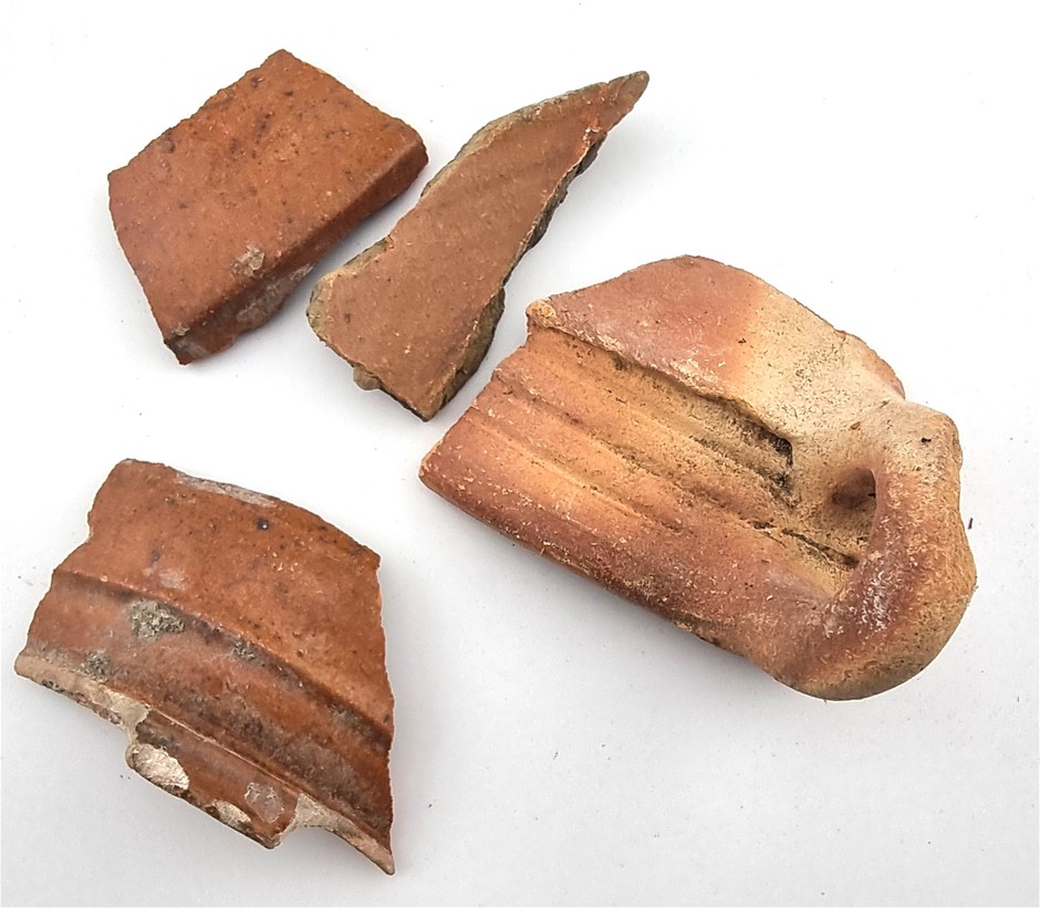 A COLLECTION OF 600 YEAR OLD MEDIEVAL POTTERY Auction (0003-2564304 ...