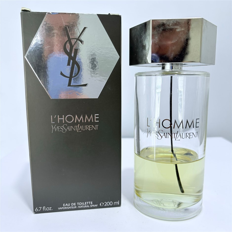 Yves Saint Laurent L'Homme EDT 200ml Fragrance Perfume Auction (0005-2563138) | Grays Australia