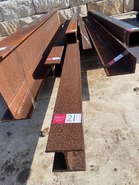 100 x 100 x 3790 Steel I Beam Auction (0021-5058737) | Grays Australia