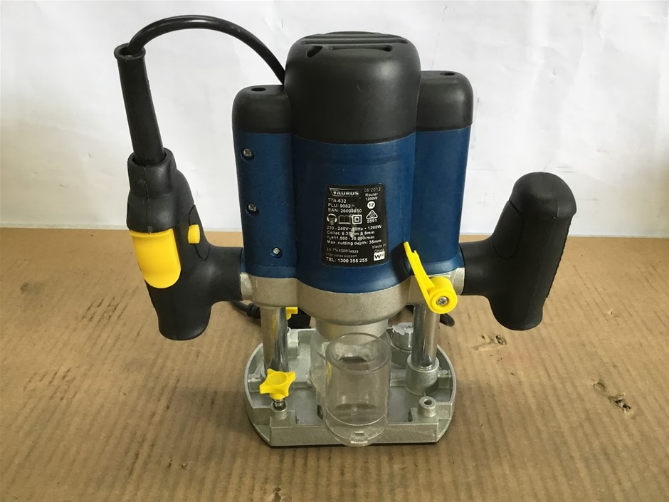 Taurus TTA-632 1200W Router Auction (0036-2563243) | Grays Australia