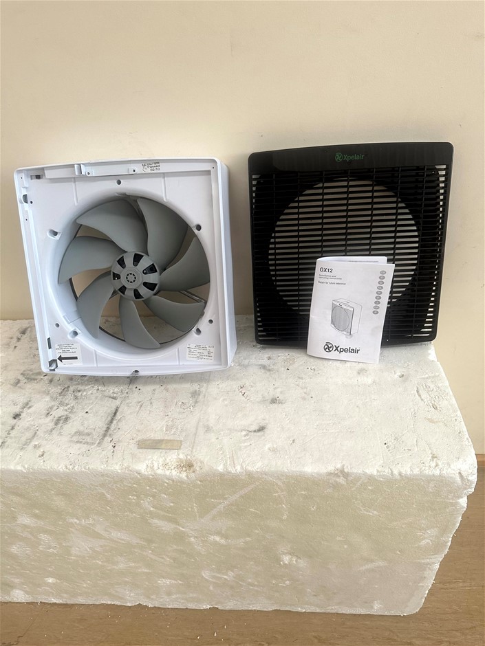 Xpelair GX12 Window Mounted Extraction Fan Auction (0068-3031509 ...