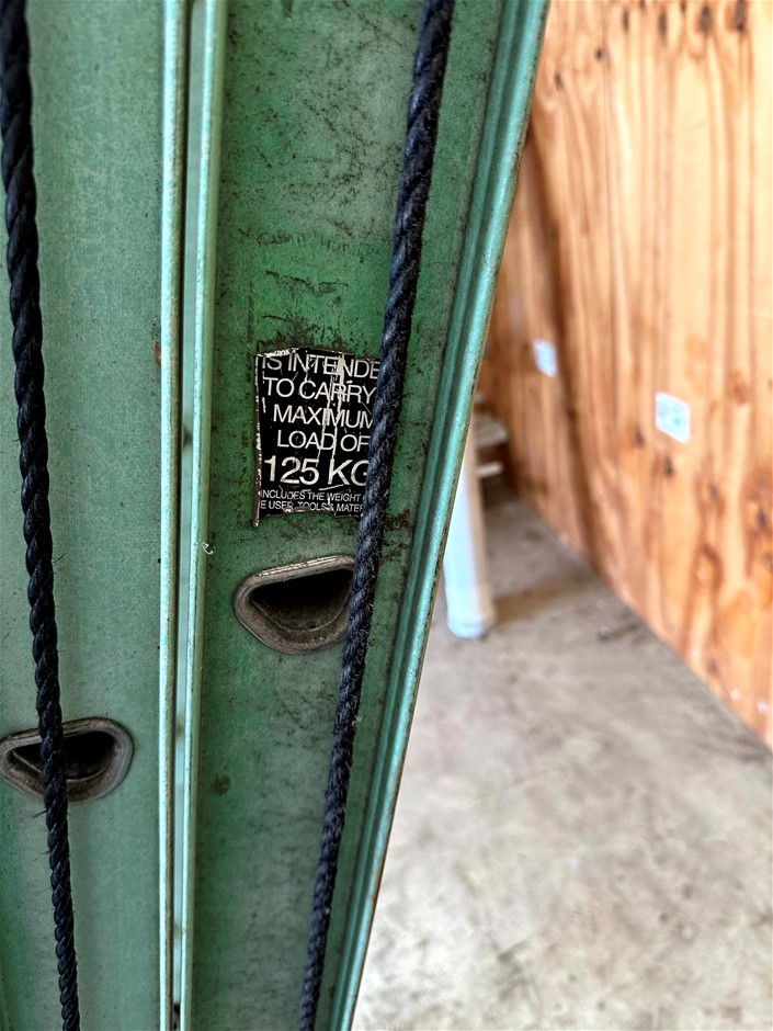 1 x BAILEY Fibreglass 6mtr Extension Ladder with Rope Auction (0105 ...