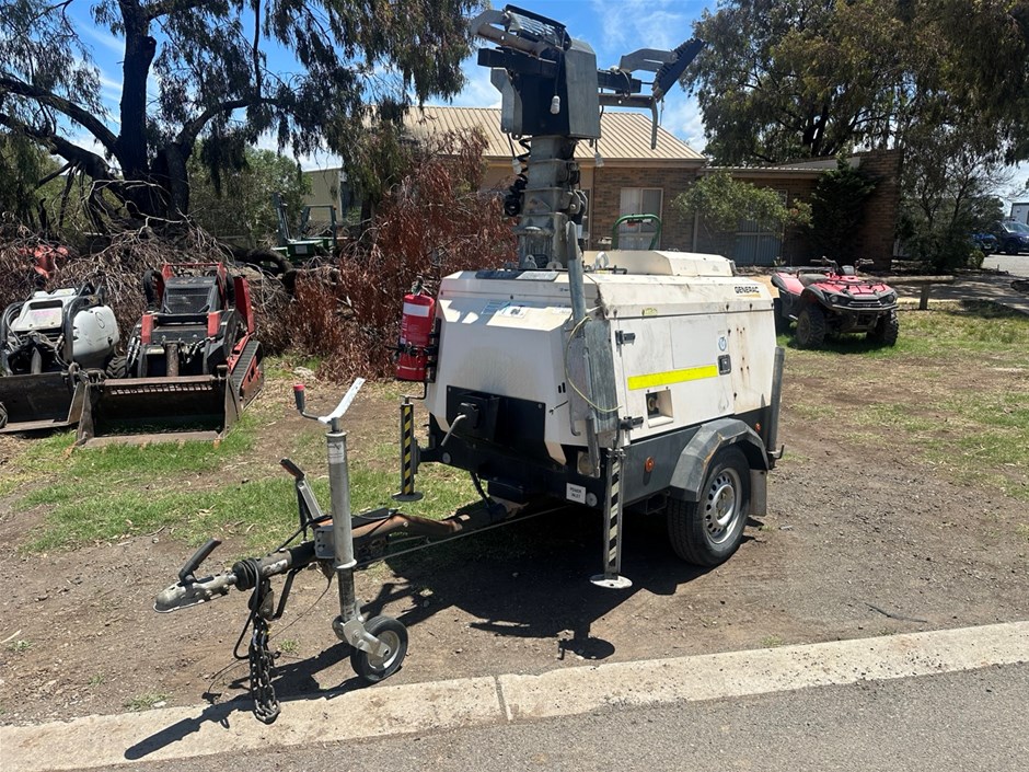 2018 Generac VT1 Single Light Tower Trailer Auction (0030-3031535 ...