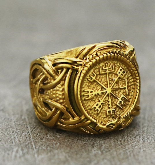 Viking Ring 18k yellow Gold plate Auction (0002-2563306) | Grays Australia