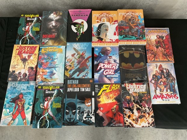 17x Assorted DC Comics TPB’s Auction (0040-9056084) | Grays Australia