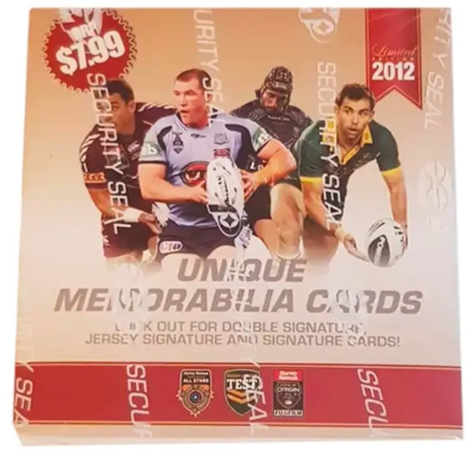 2012 NRL LIMITED EDITION SEALED BOX Auction (0049-2563459) | Grays ...