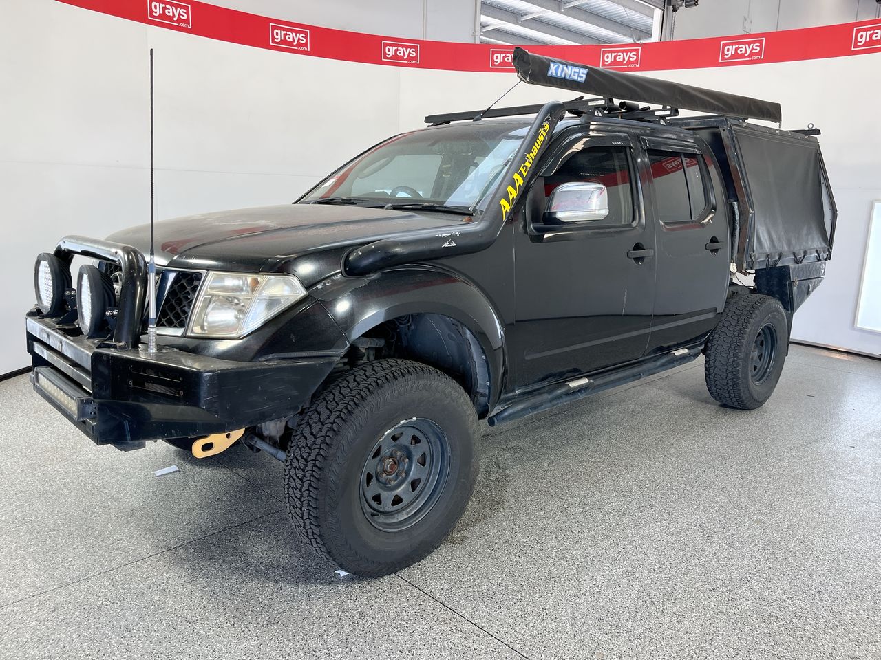 2007 Nissan Navara ST-X 4X4 DOUBLE CAB D40 Turbo Diesel Manual Dual Cab ...