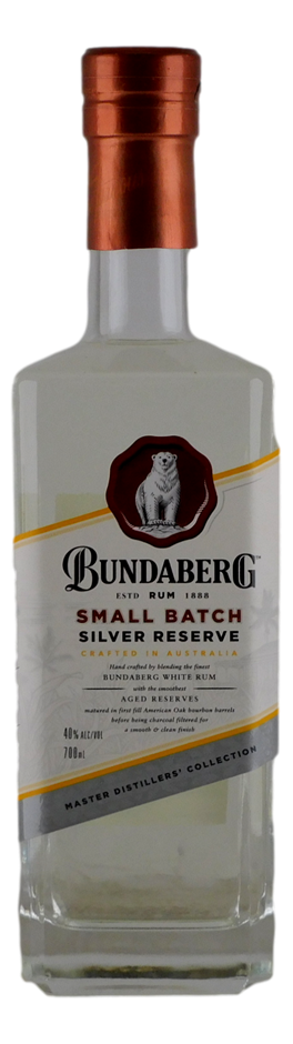 Bundaberg Rum Small Batch, Silver Reserve, White Rum (1x 700mL), Batch ...