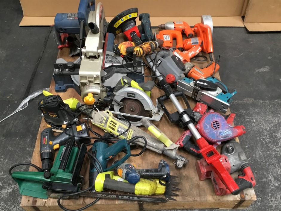 RYOBI/Makita/Ozito mix model Power Tools Auction (0008-2563513) | Grays ...