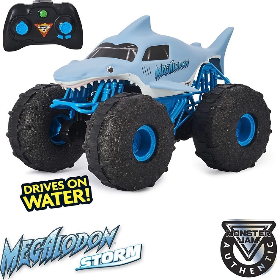 MONSTER JAM Megalodon Storm GBL Toy. NB: Minor Use & Not In Original ...