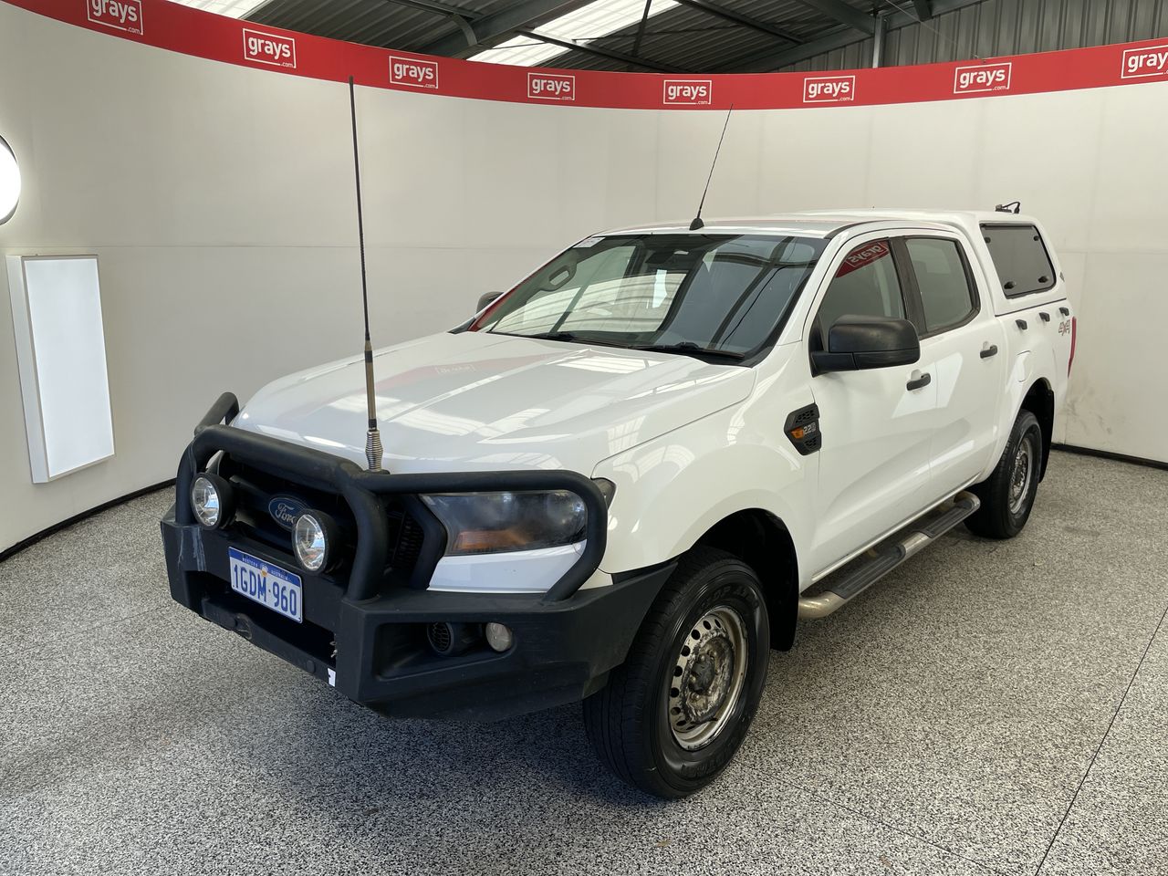 2016 Ford Ranger XL 4X4 PX II Turbo Diesel Automatic Dual Cab Auction ...