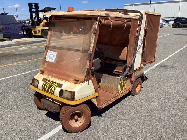 Turf Carryall Battery Operated Golf Buggy Auction (0002-9056720 ...