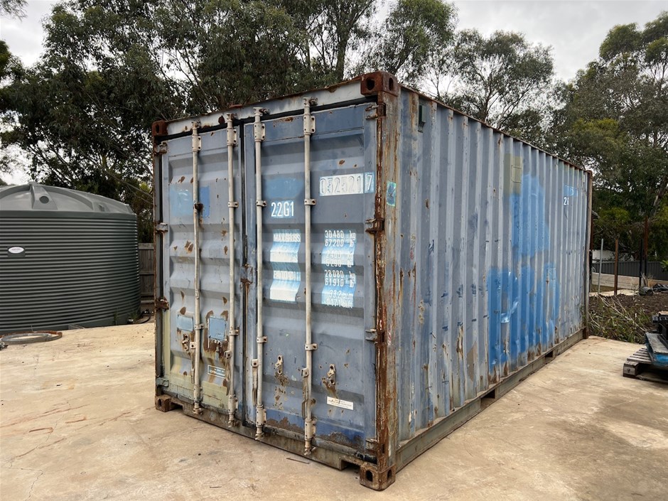 1996 20ft Shipping Container Auction (0001-3032409) | Grays Australia
