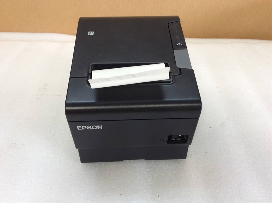 Epson TM-T88VI M338A Compact Thermal Receipt Printer Auction (0018 ...