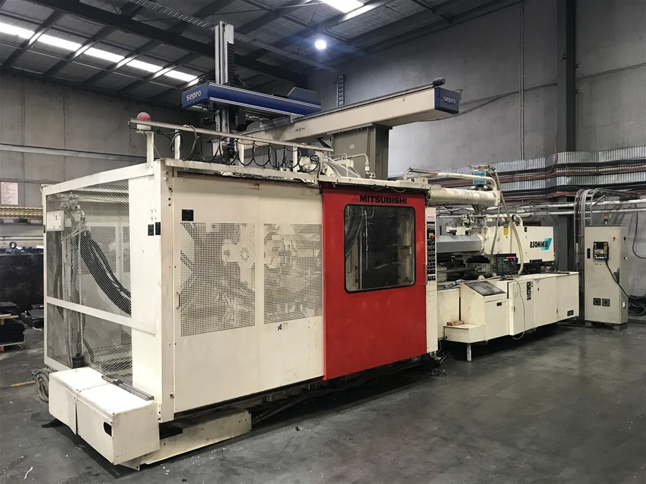 Mitsubishi Injection Moulding Machine Auction (0002-3031940) | Grays ...