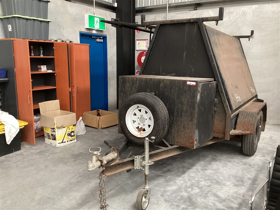 2014 Trailers Direct 8x5 BT Tandem Box Trailer Auction (0003-7055839 ...