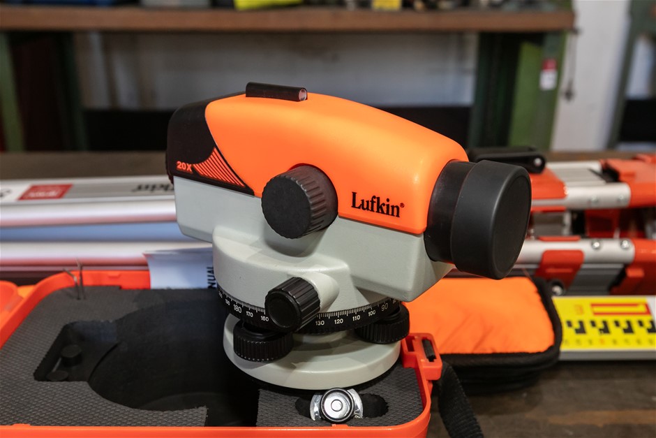 LUFKIN LAL 20X Sight Dumpy Leveller, With Accessories Auction (0080 ...