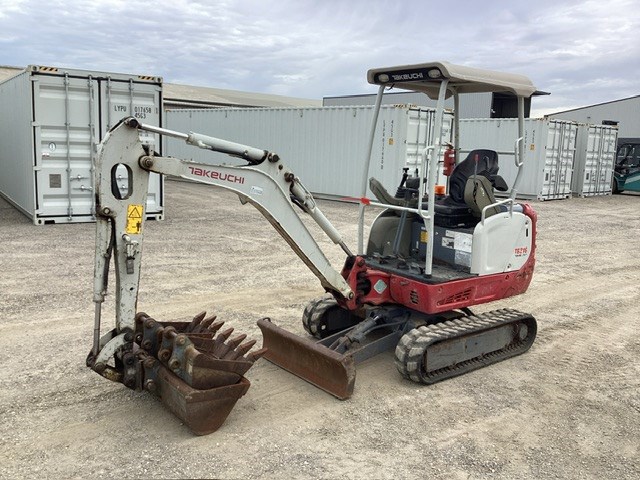 Takeuchi TB216 Hydraulic Excavator Auction (0002-8019846) | Grays Australia