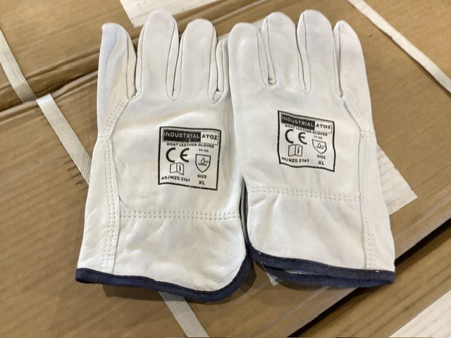 Dursafety, Goat Leather Gloves, Qty x 1 box Auction (0031-8019828 ...