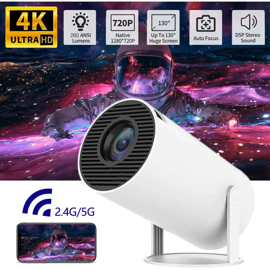 Transpeed 4K Wifi6 Portable Projector Auction (0002-2565538) | Grays ...