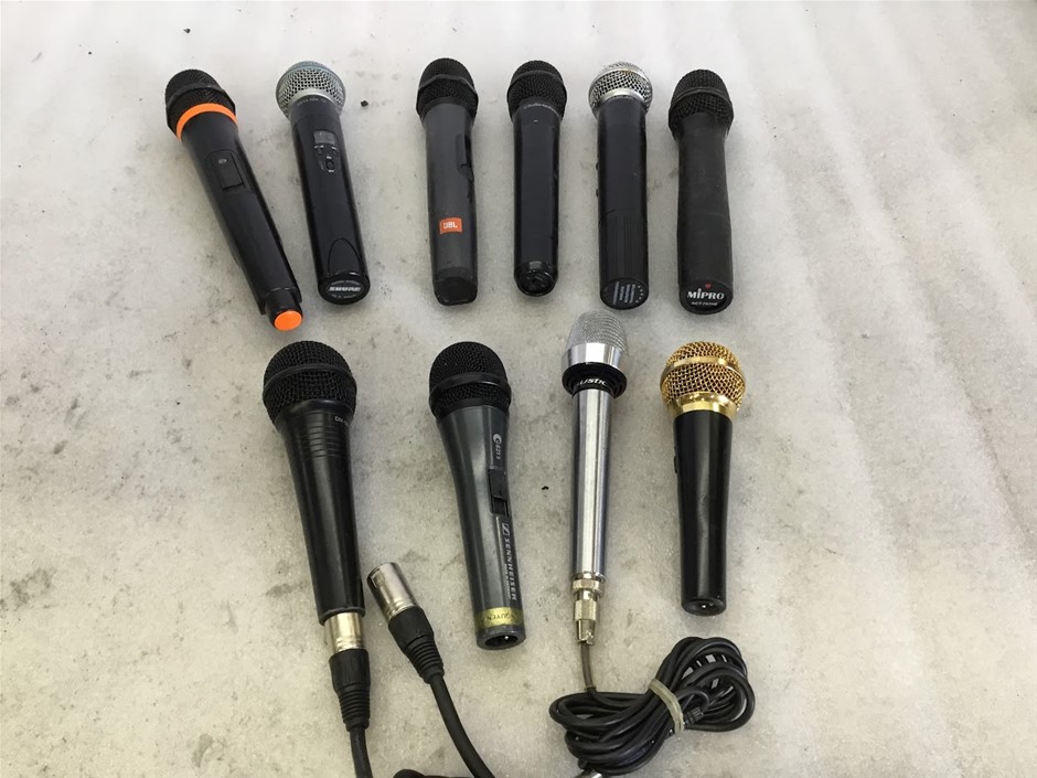 JBL/SENNHEISER/SHURE mix model Microphone *10 Auction (0029-2564866 ...