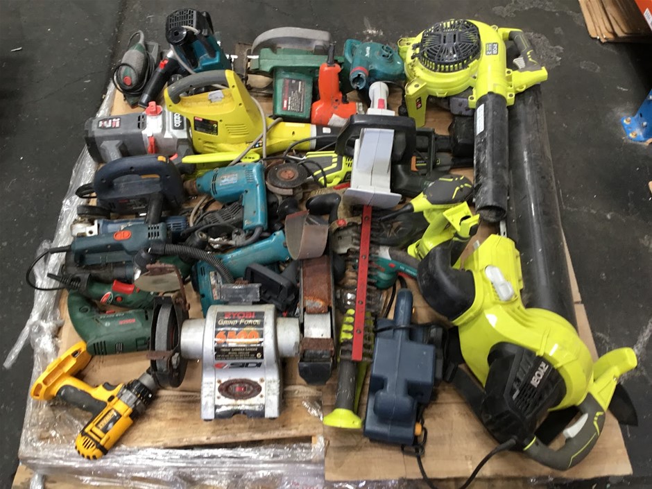 RYOBI/OZIIO/BOSCH/Makita mix model Power Tools Auction (0005-2565014 ...