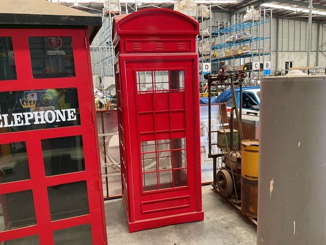 Metal Telephone Box Auction (0033-9056887) | Grays Australia
