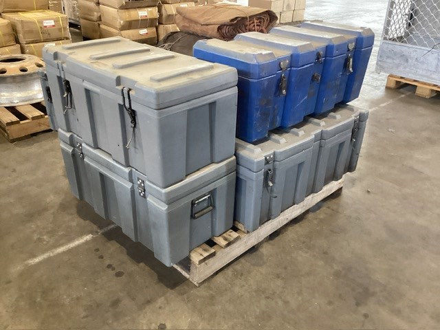 Space Cases, Storage Boxes, Various Sizes, Qty x 7 Auction (0001 ...