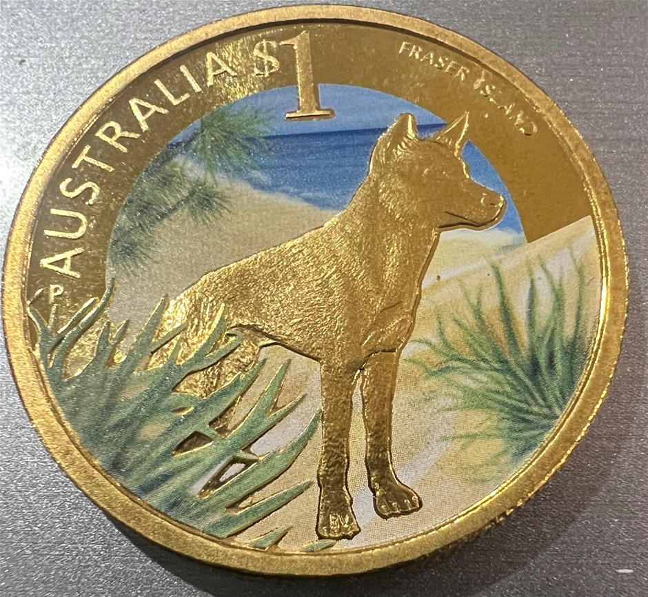 2012 Fraser Island - Celebrate Australia $1 Coin - Perth Mint - Auction ...