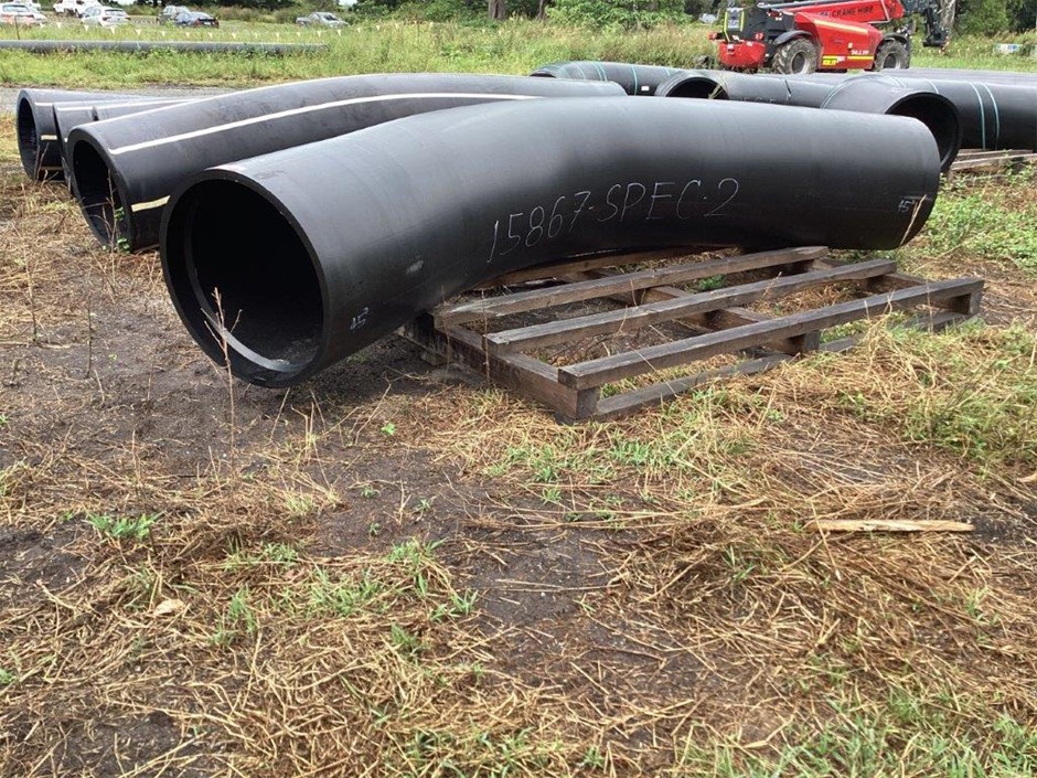 5 x DN 710mm HDPE Sweeps/Bends Auction (0016-7056144) | Grays Australia