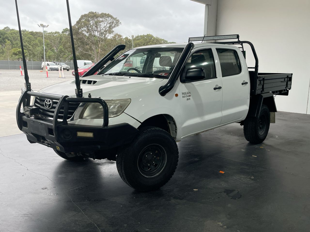 Toyota Hilux SR (4x4) KUN26R Turbo Diesel Automatic Dual Cab Auction ...