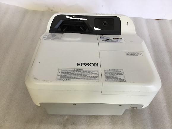 Epson EB-695Wi H740B 3LCD Projector White Auction (0022-2565311 ...