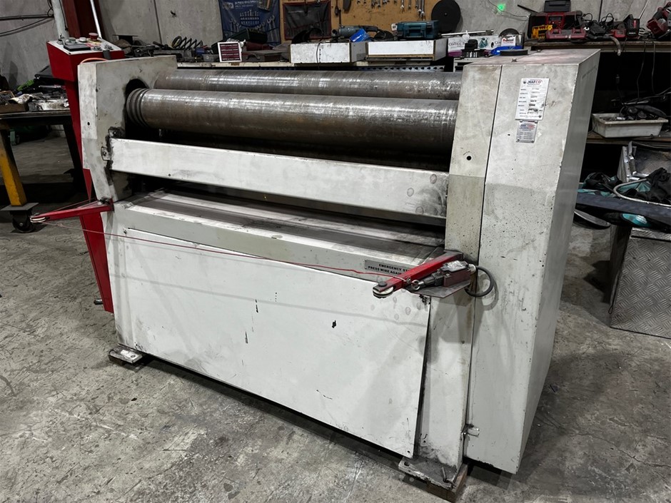HAFCO Motorized Plate Curving Roll Machine Auction (0023-5059057 ...