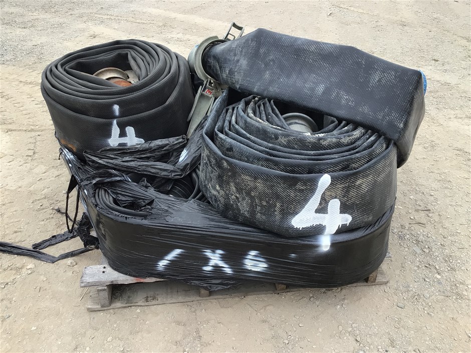 2 Pallets Of Lay Flat Hoses Auction (0033-7056764) | Grays Australia