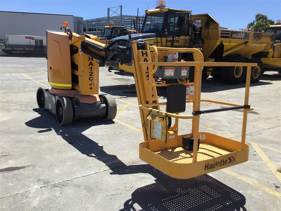 2014 Haulotte HA12CJ+ Boom Lift Auction (0005-5059150) | Grays Australia
